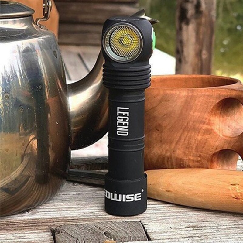 LED Ficklampa LEDWISE LEGEND COLD - Stark Multistrålkastare